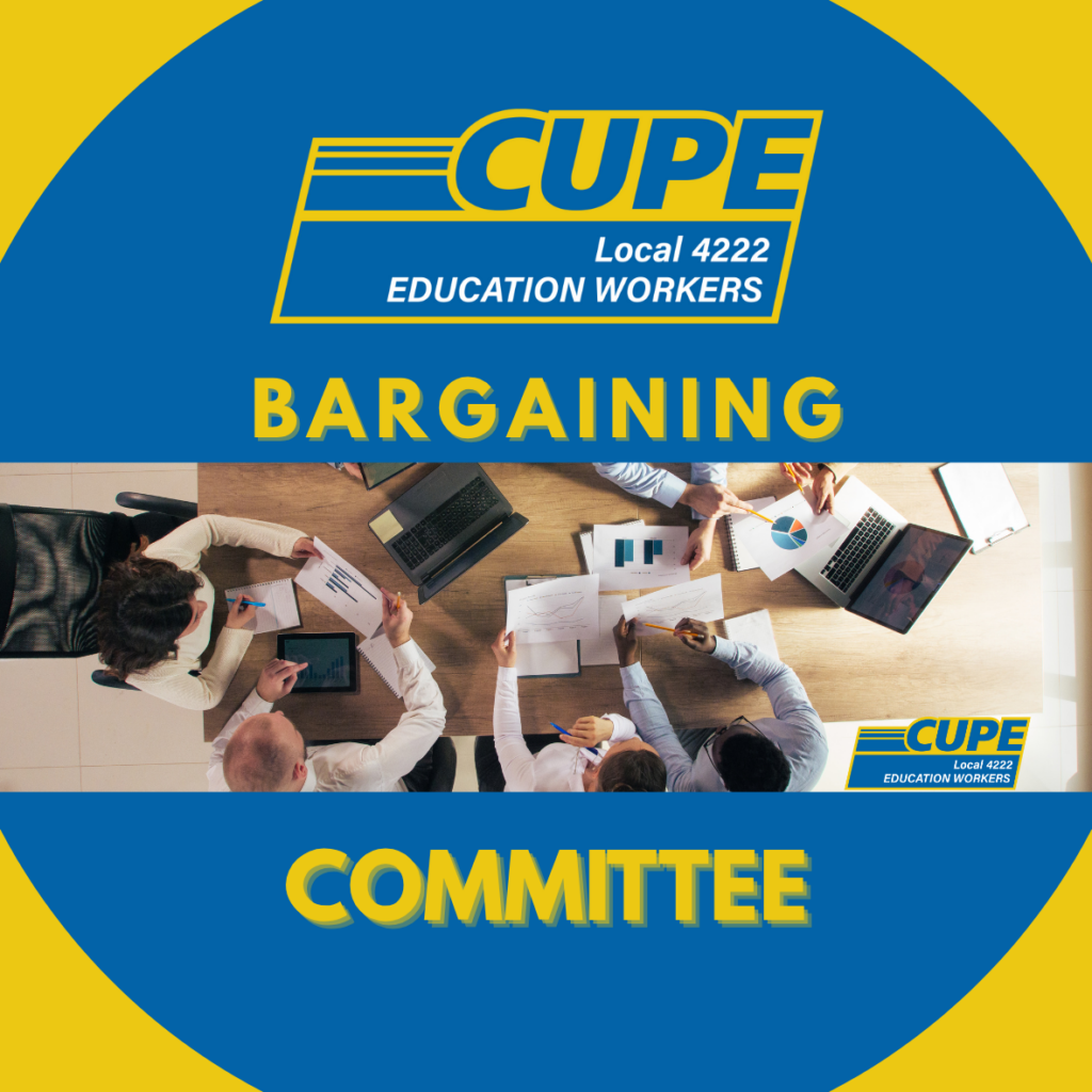 Bargaining Committee – CUPE Local 4222