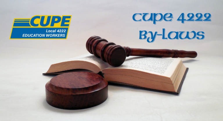 By-Laws – CUPE Local 4222