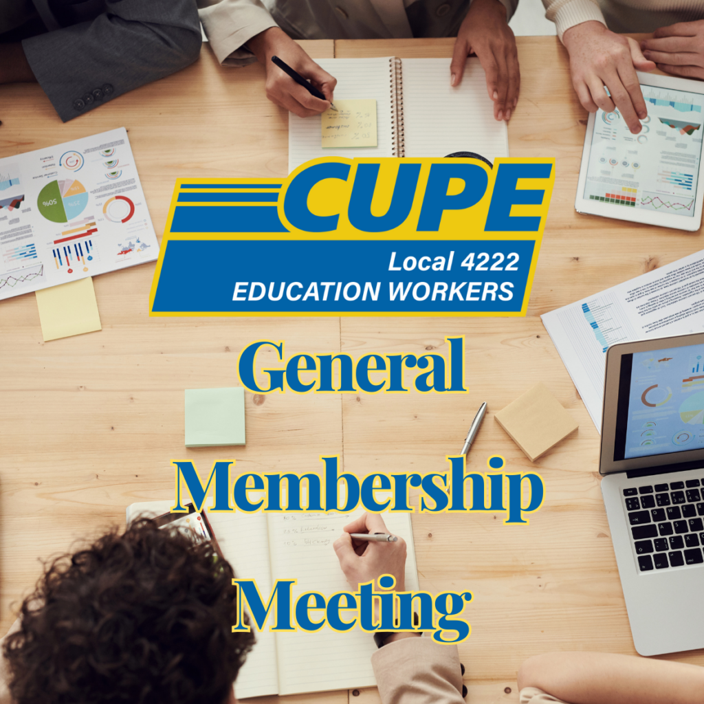 CUPE Local 4222 – Thames Valley District School Board Support Staff